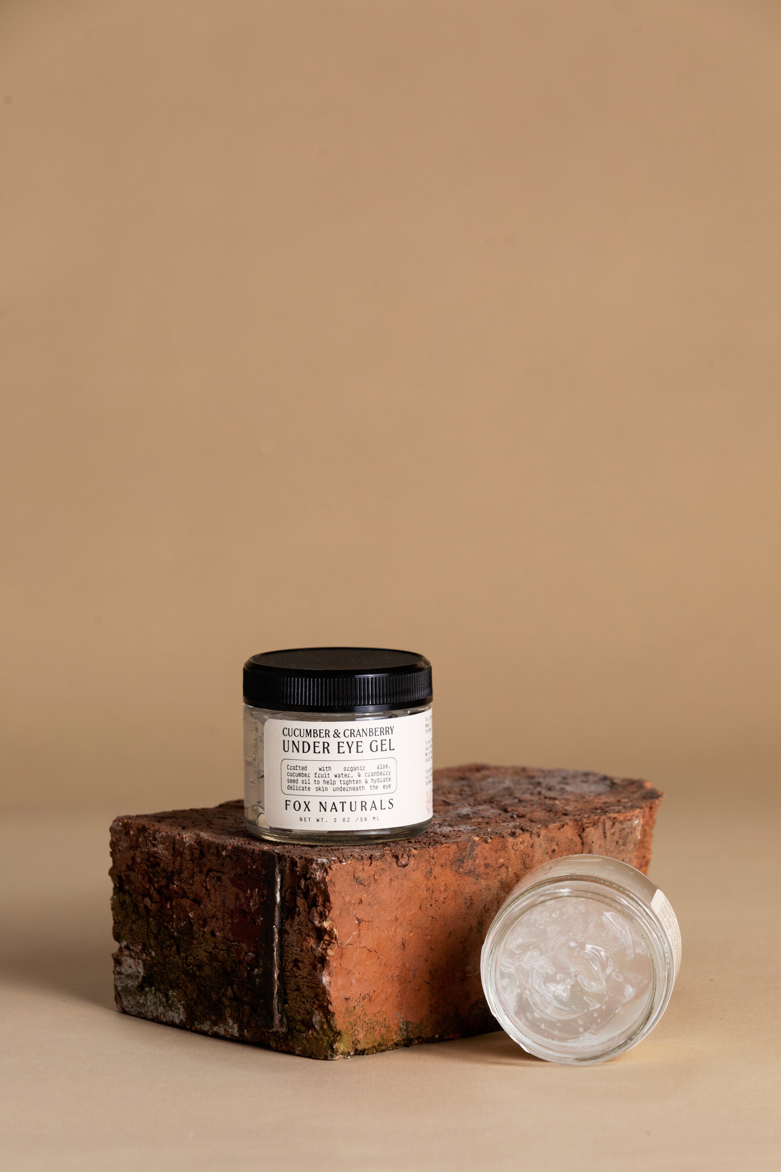 Cucumber & Cranberry Under Eye Gel | Fox Naturals